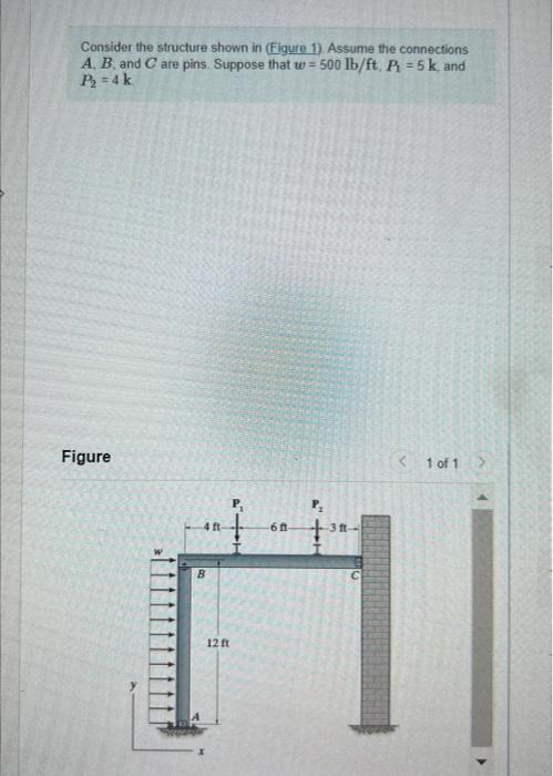 Solved Consider the structure shown in (Figure 1) Assume the | Chegg.com