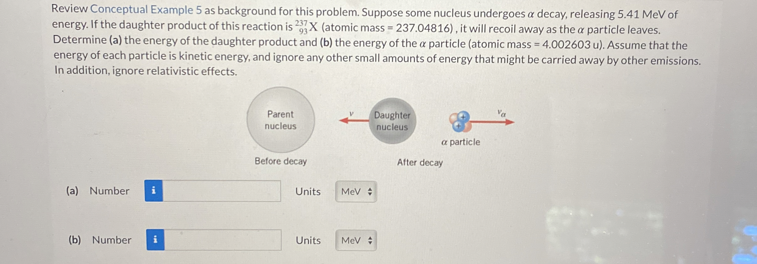 Solved Review Conceptual Example 5 ﻿as background for this | Chegg.com
