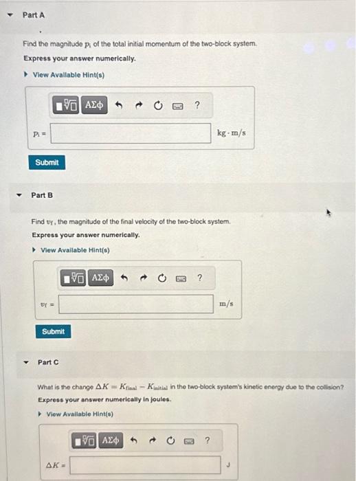 Solved Block 1, of mass m1=5.50 kg, moves along a | Chegg.com