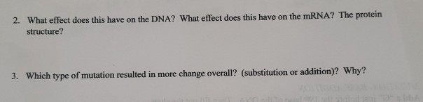 Solved Directions: Below you will find an unzipped DNA | Chegg.com