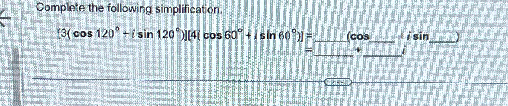 Solved Complete the following | Chegg.com