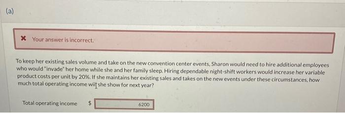 Solved Sharon's Kreations just completed its best year, | Chegg.com