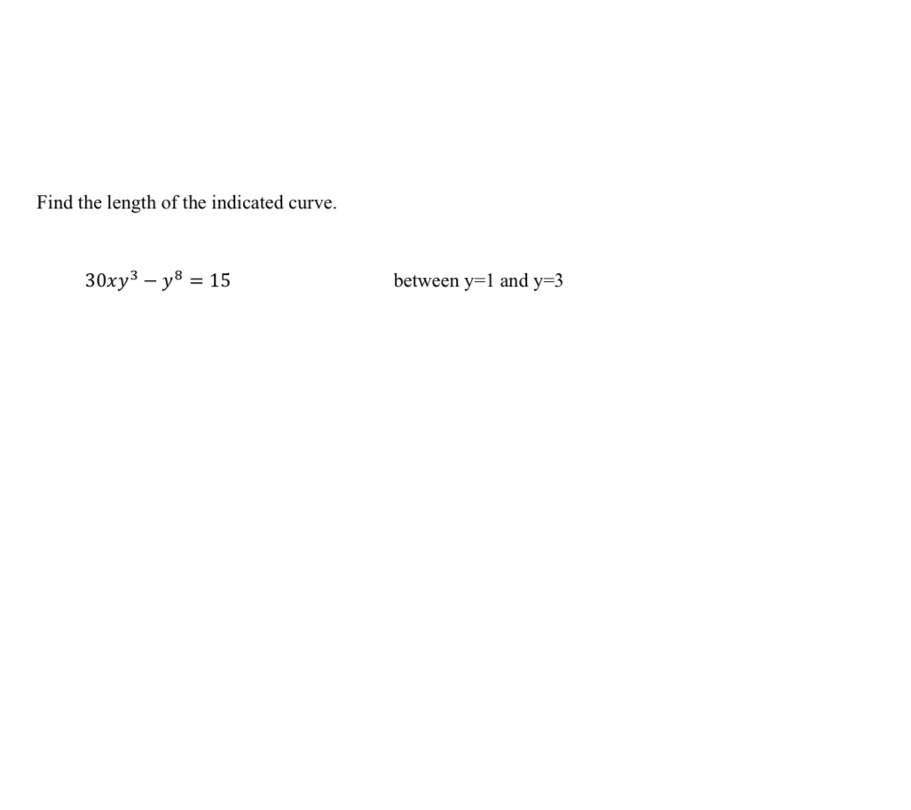 Solved Find the length of the indicated | Chegg.com