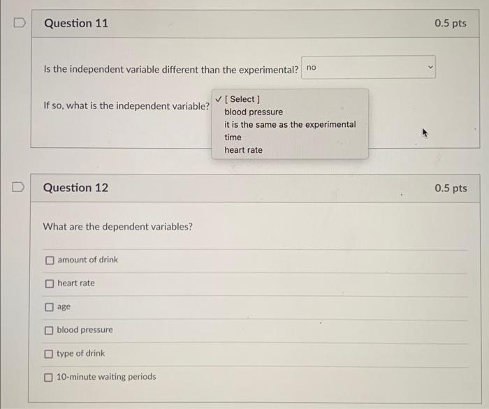Solved For questions 7-12, refer to the experiment below: | Chegg.com