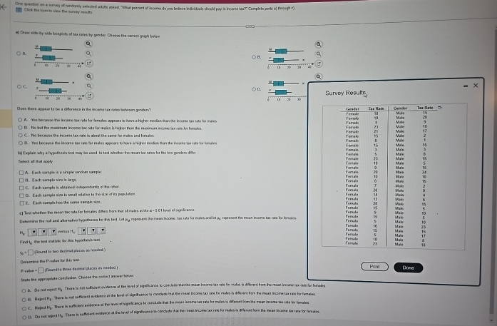 Click fhe Kon to vien the murefr mentsB.Survey | Chegg.com