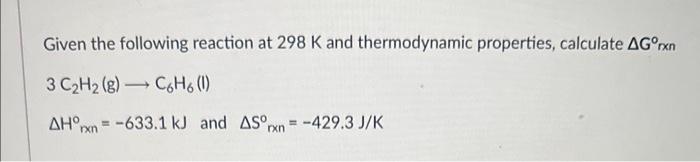 Solved Consider the following reaction at 298 K. 4Al(s)+3O2( | Chegg.com