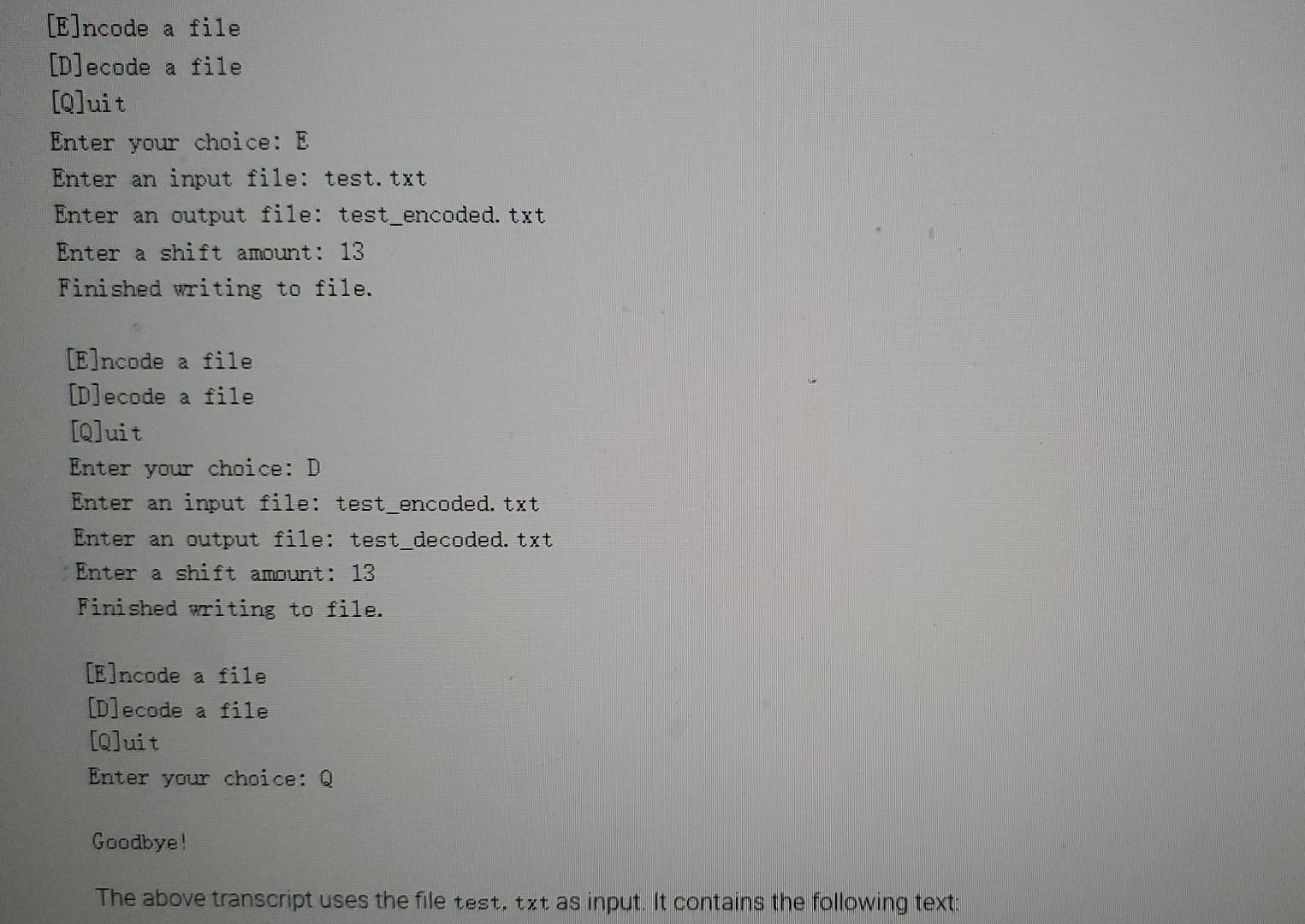 Solved 12.22 Substitution Cipher* You will be writing a | Chegg.com