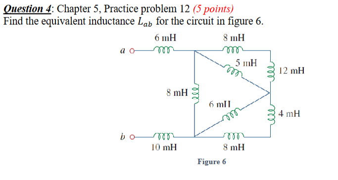 Solved Ouestion 4: Chapter 5, ﻿Practice problem 12 (5 | Chegg.com