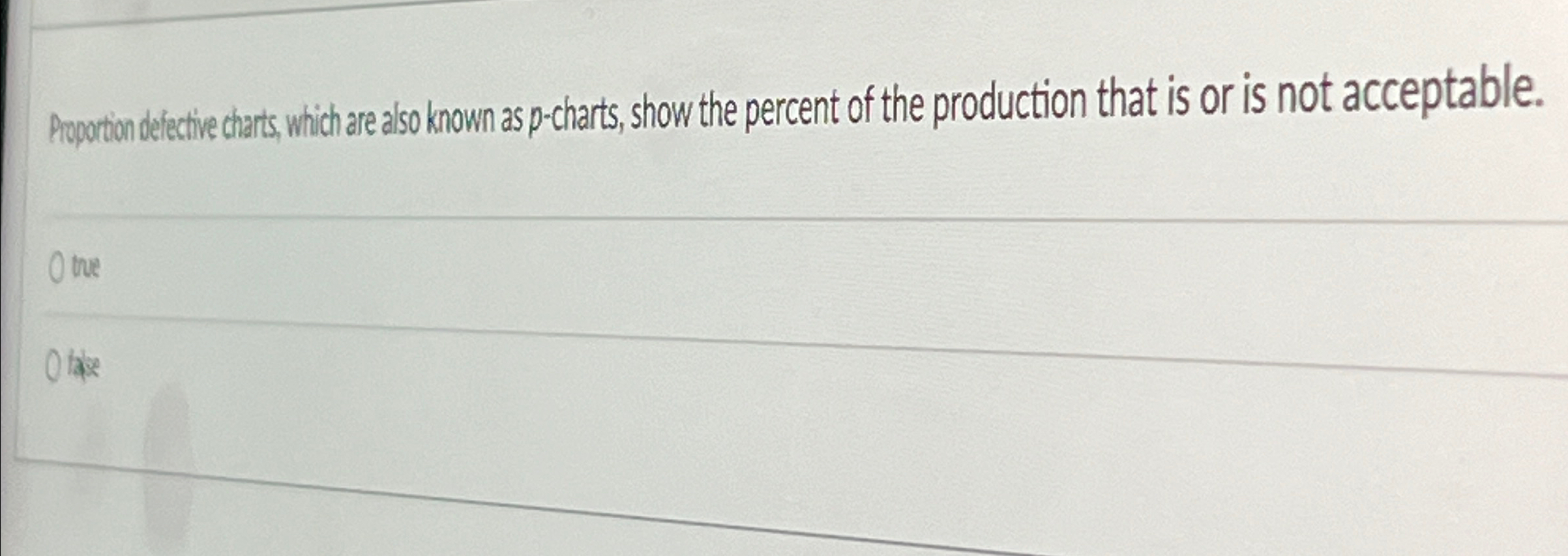 Solved Porportion defective charts, which are also known as | Chegg.com