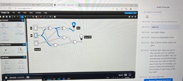 Subject - Computer Architecture Implement a 3 bit 2s | Chegg.com