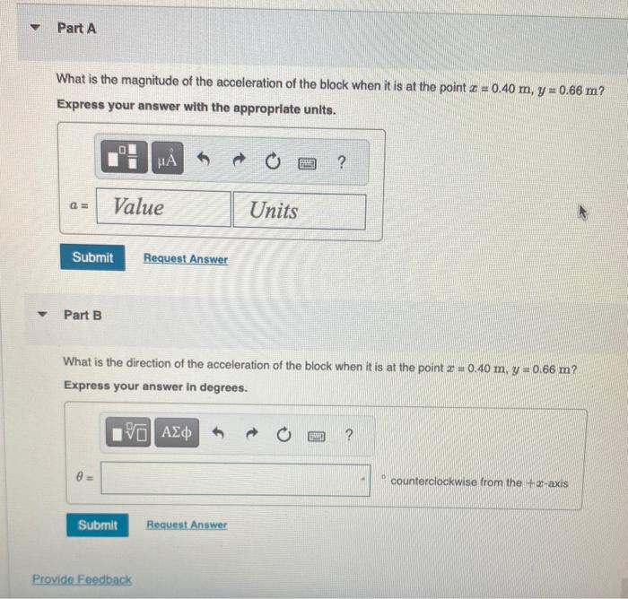 Solved A small block with mass 0.0400 kg is moving in the | Chegg.com