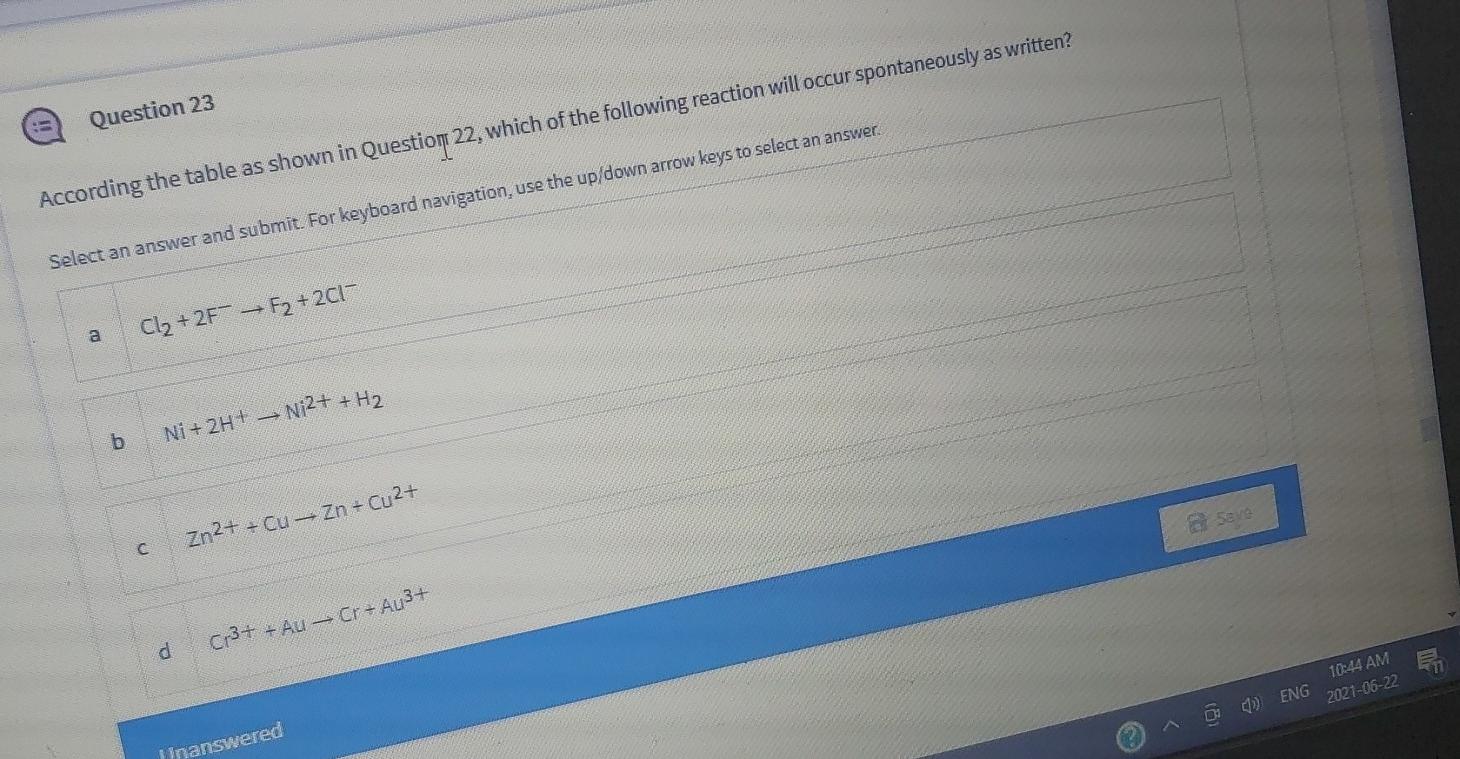 Solved Question 23 According the table as shown in Question | Chegg.com