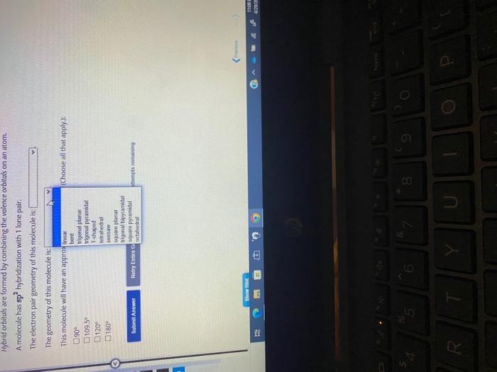 A π bond arises from "sideways" overlap of two | Chegg.com