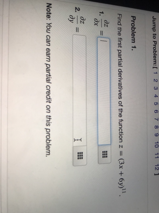 Solved Jump to Problem:[ 1 2 3 4 5 6 7 8 9 10 11 12 ) | Chegg.com