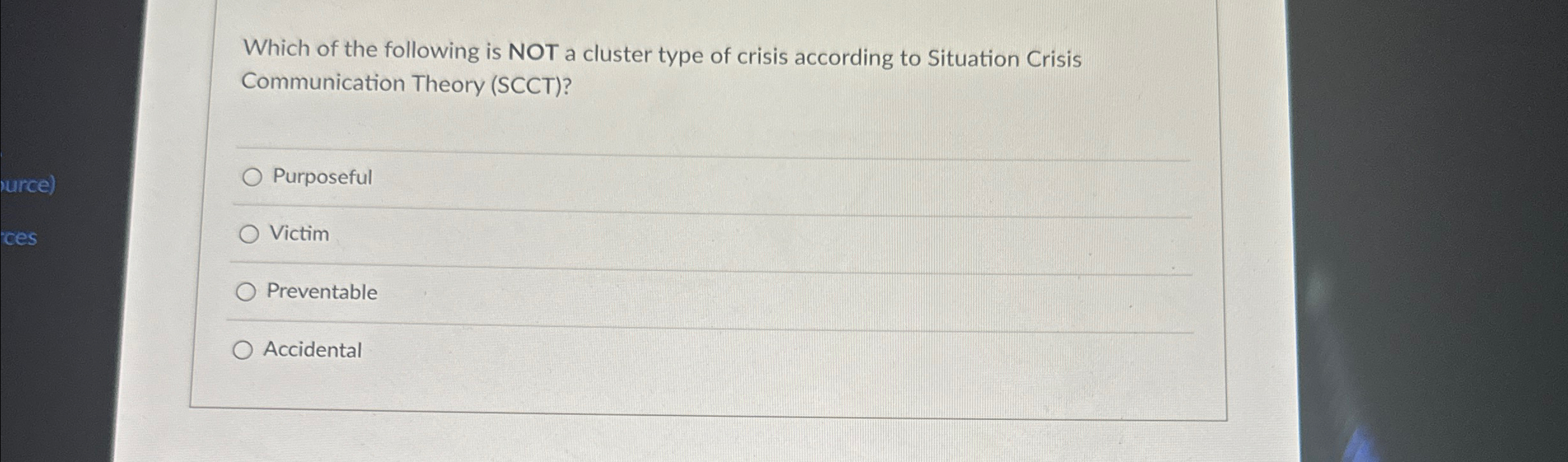Solved Which of the following is NOT a cluster type of | Chegg.com