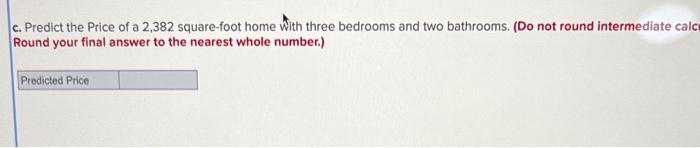 Solved A realtor in a suburb outside of Chicago is analyzing | Chegg.com