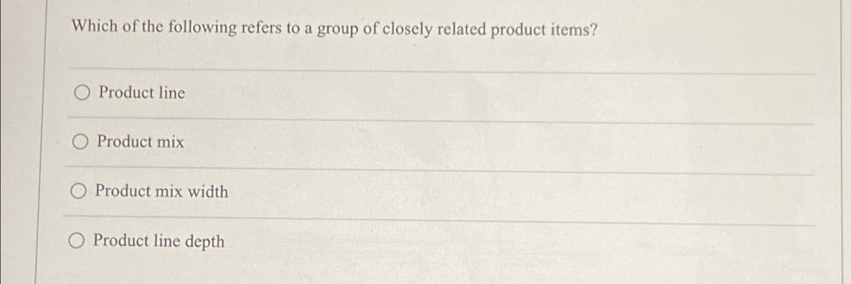 Solved Which of the following refers to a group of closely | Chegg.com