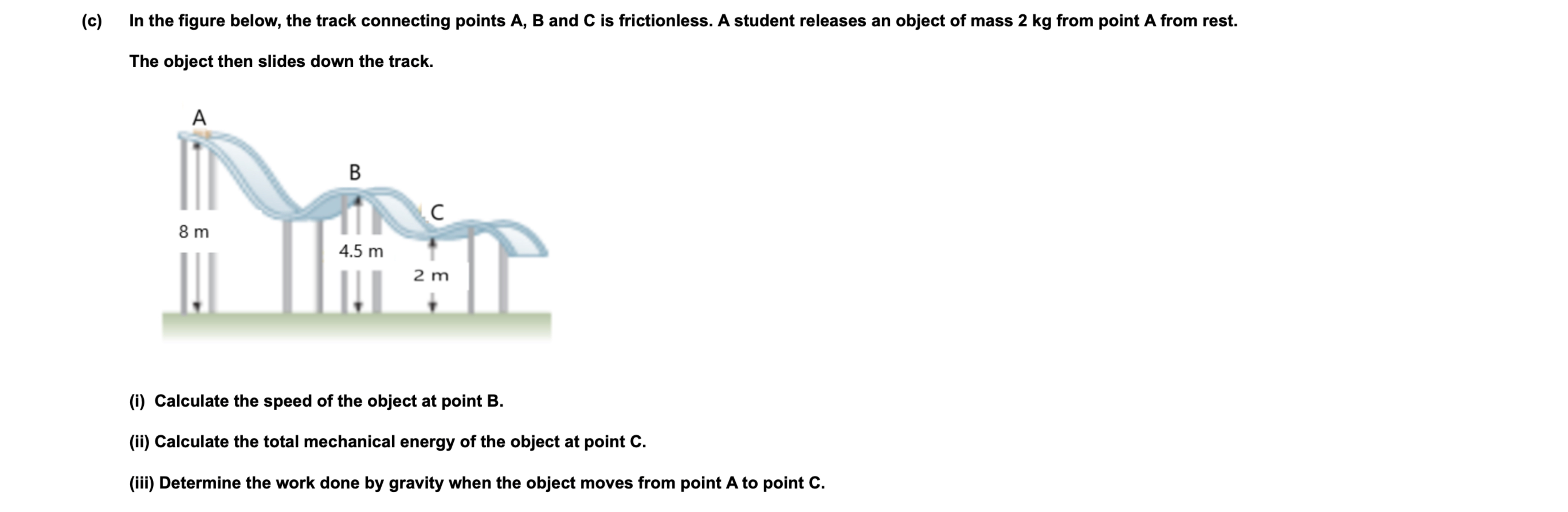 Solved (b) ﻿Derive the unit for work in terms of the base | Chegg.com