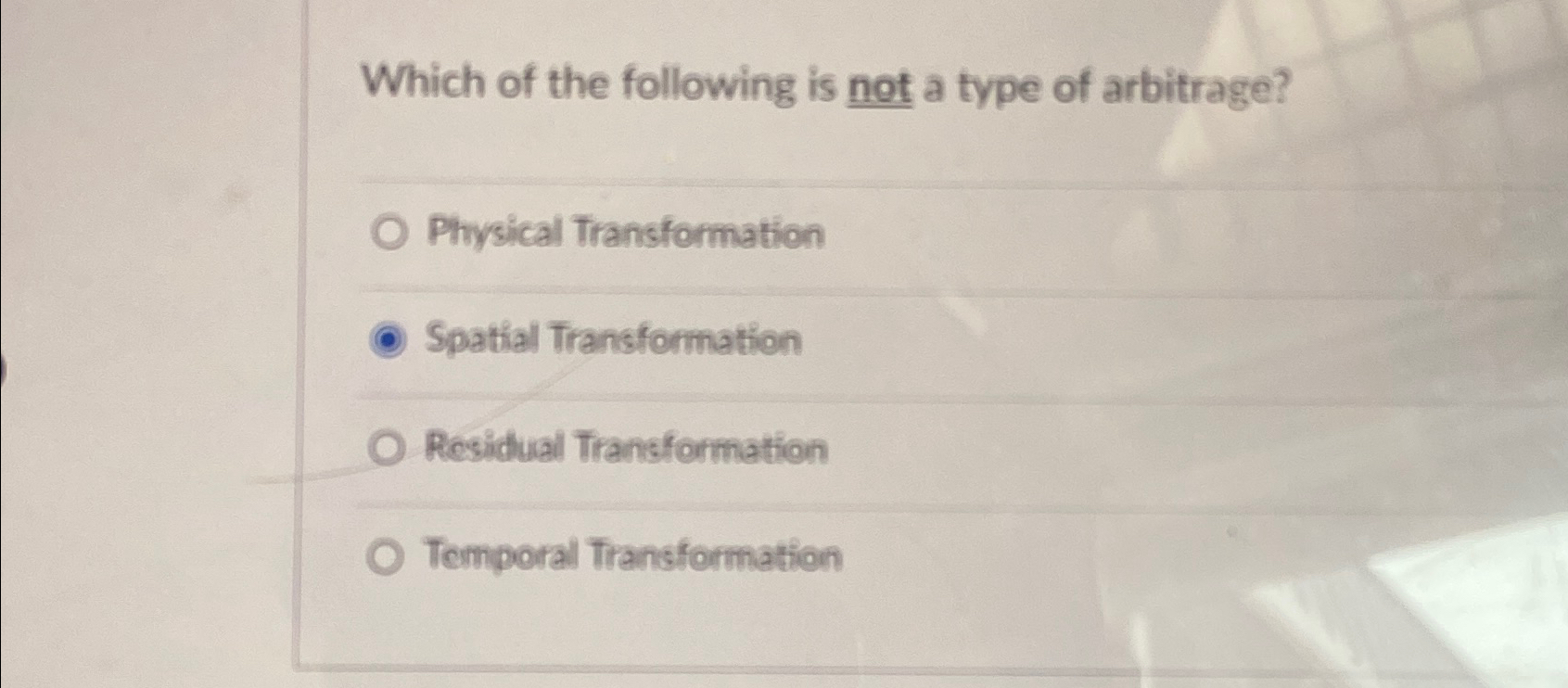 Solved Which of the following is not a type of | Chegg.com