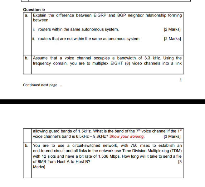 Continued next page ... | Chegg.com