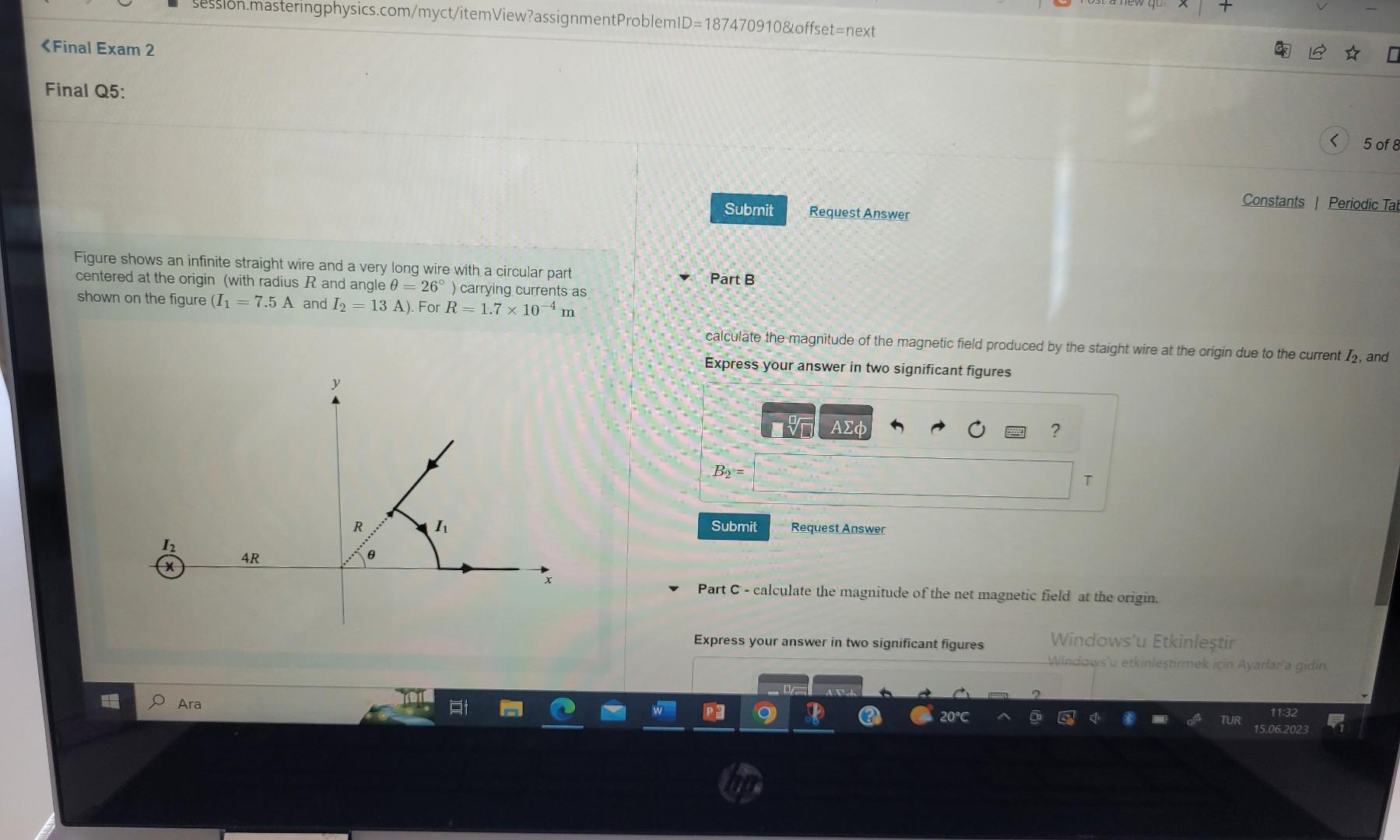 Solved Figure shows an infinite straight wire and a very | Chegg.com