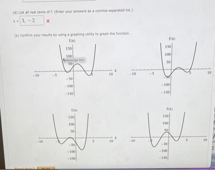 Solved Consider The Following Function Functionf X X 4