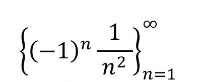 {(-1)n1n2}n=1∞ | Chegg.com