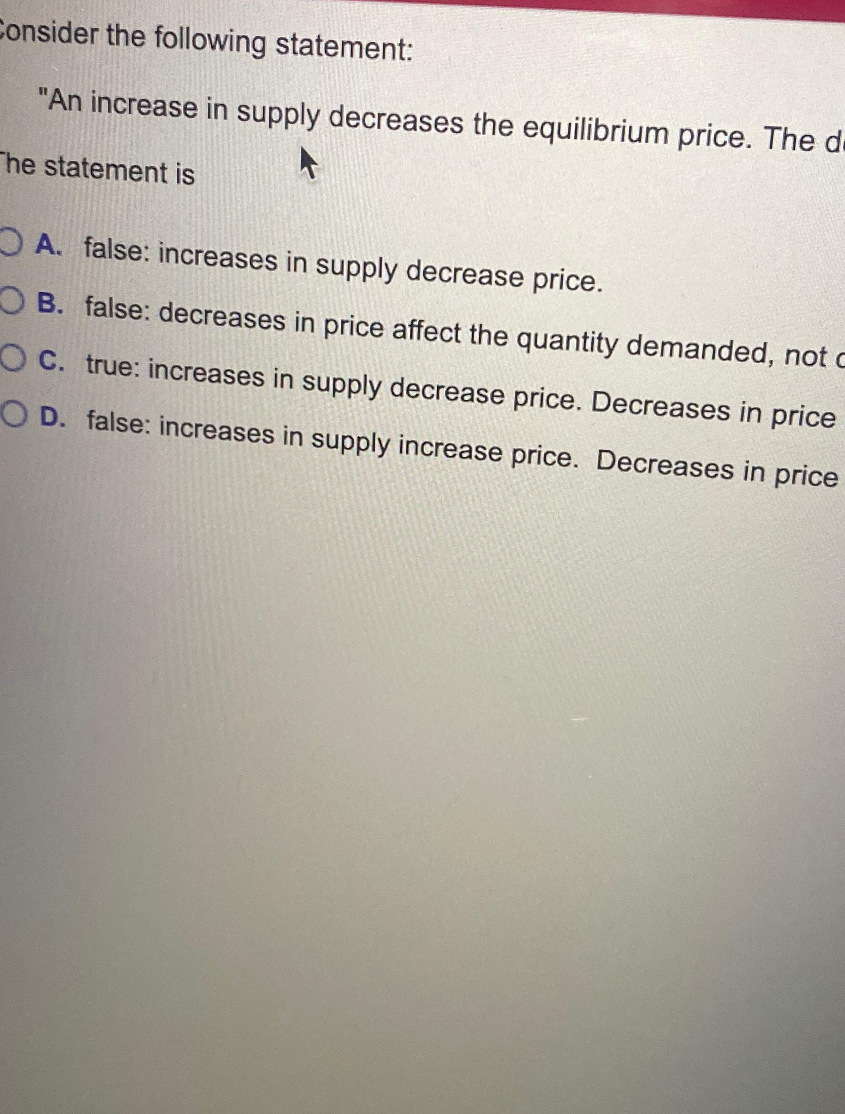Solved onsider the following statement: Solved onsider the following statement: