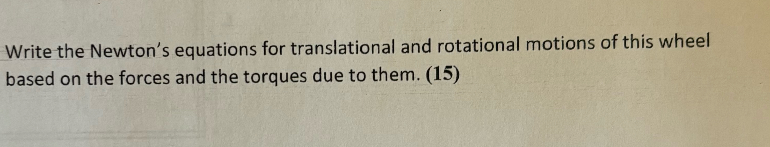 Solved Write the Newton's equations for translational and | Chegg.com