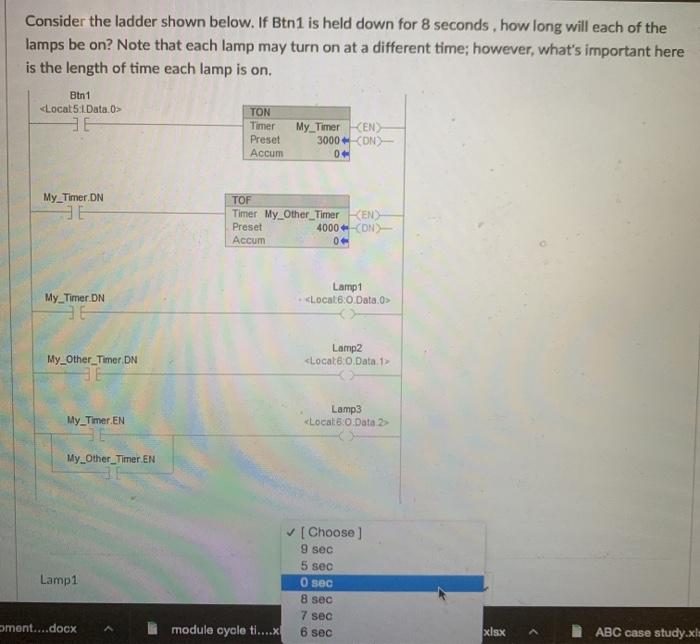 Solved it has lamp 1, lamp 2, lamp3it has lamp1, lamp2 lamp3 | Chegg.com