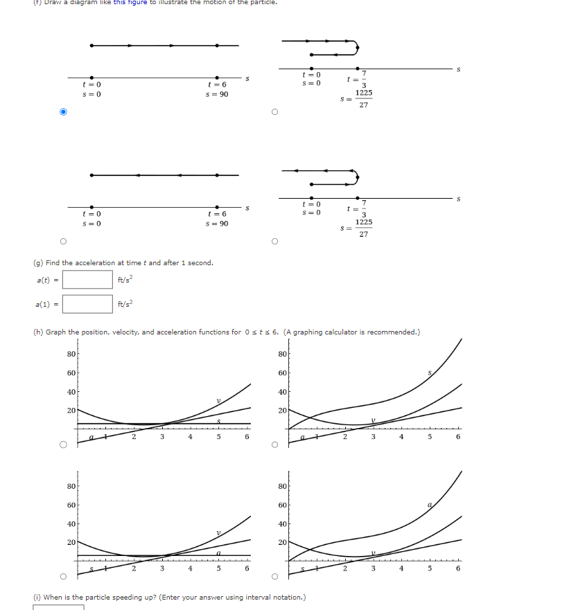 A particle moves according to a law of motion s = | Chegg.com
