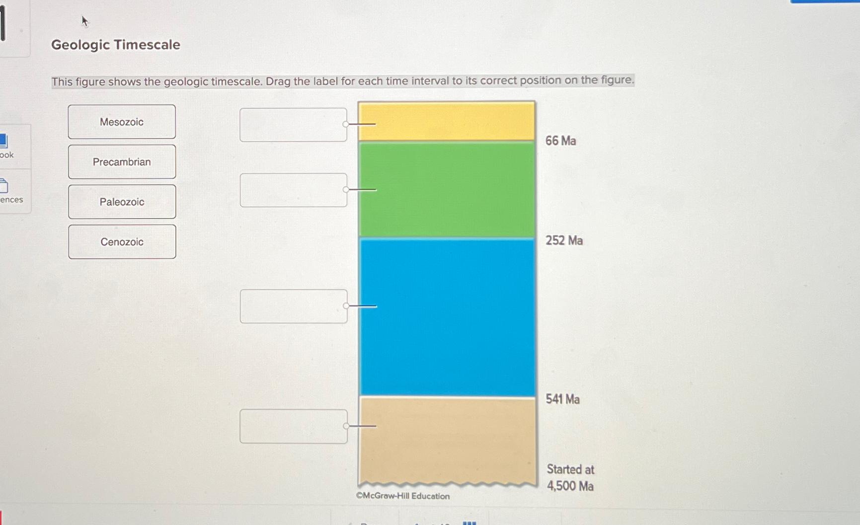 Solved Geologic TimescaleThis figure shows the geologic | Chegg.com