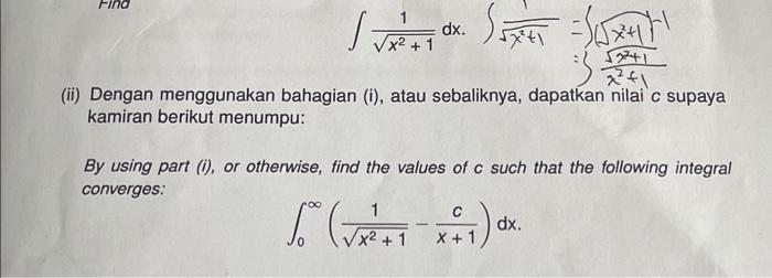 1 √2²2 10x Sex √ √xt √2² 1 2²f1 Ii Dengan