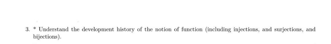 Solved 3. * Understand the development history of the notion | Chegg.com