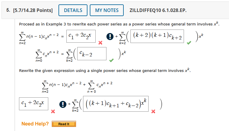 Solved Proceed as in ﻿Example 3 to ﻿rewrite each power | Chegg.com