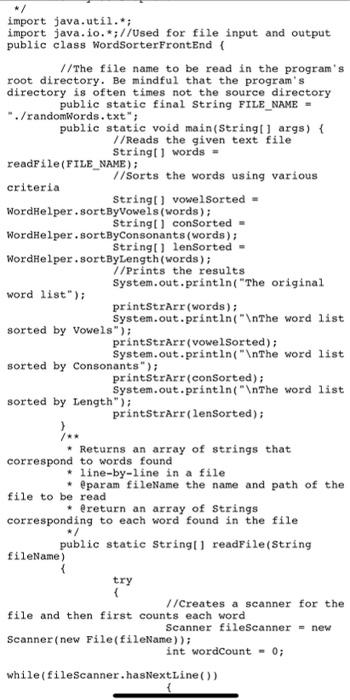 Solved Objective: Write a program that analyzes a collection | Chegg.com