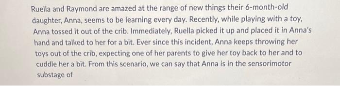 Solved Ruella and Raymond are amazed at the range of new | Chegg.com