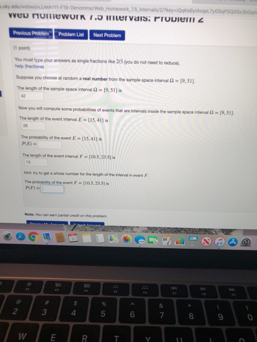 Solved ky.edu/webwork -F19-Denomme/Web Homework.75 | Chegg.com