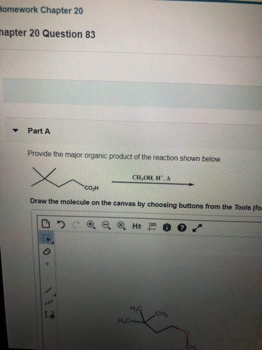 Solved Homework Chapter 20 hapter 20 Question 83 Part A | Chegg.com