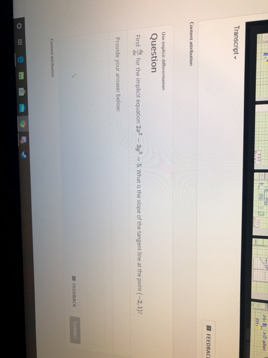 Solved AL 3 Transcript FEEDBACI Content attribution Use | Chegg.com