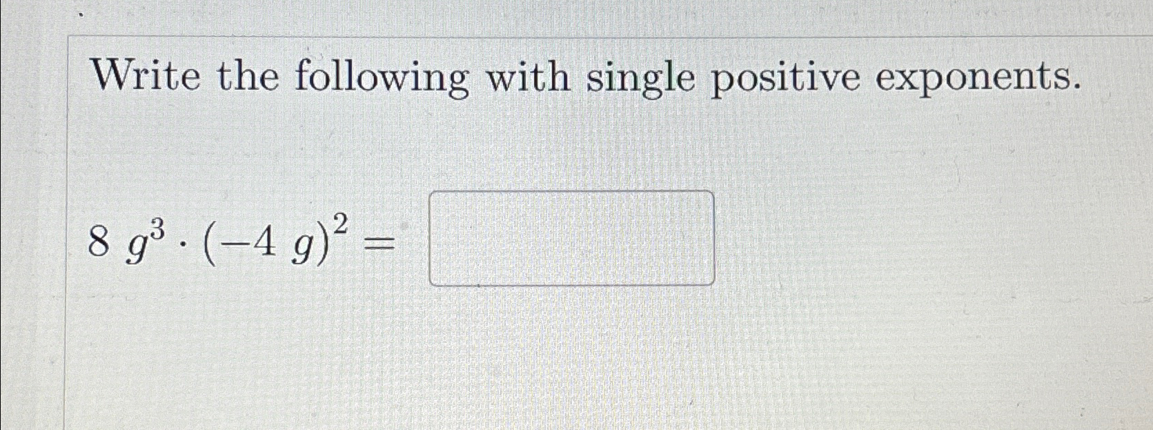 Solved Write the following with single positive | Chegg.com
