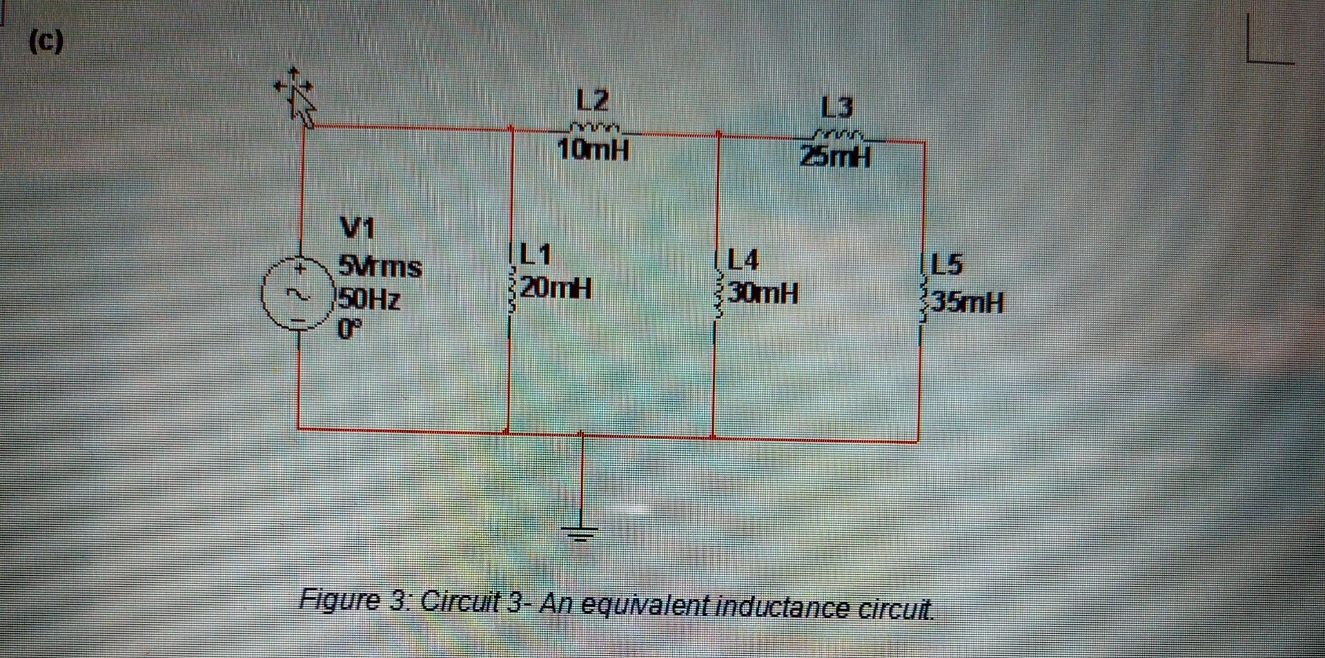 Solved From the simulation circuit, find out the total | Chegg.com