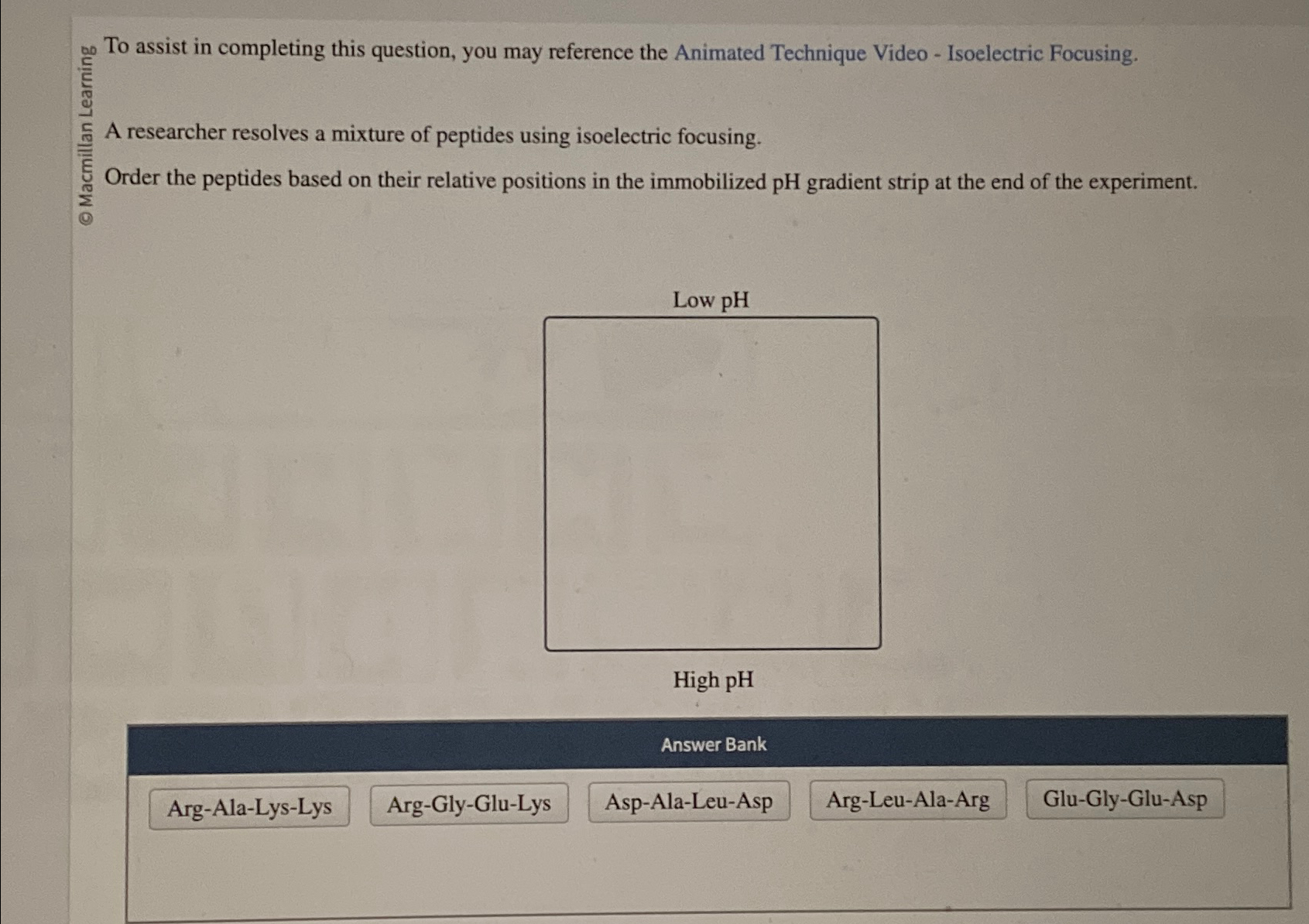 Solved To assist in completing this question, you may | Chegg.com