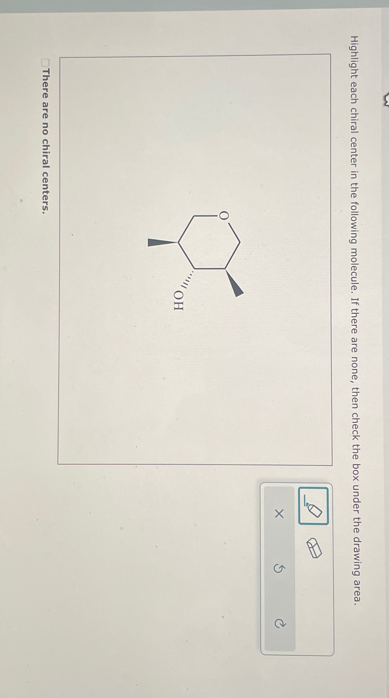 Solved Highlight each chiral center in the following | Chegg.com