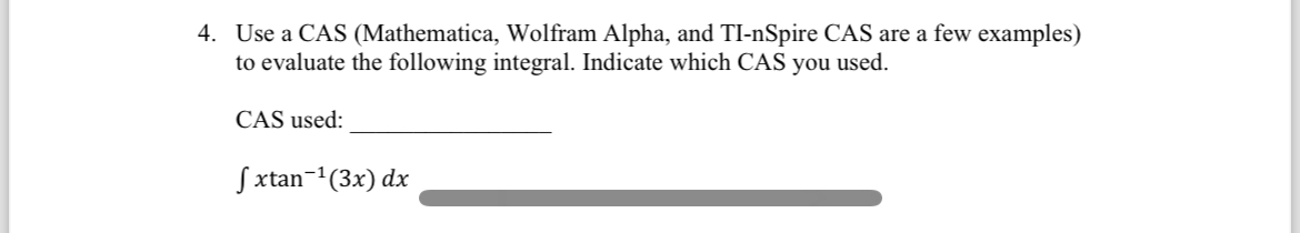 Solved Use a CAS (Mathematica, ﻿Wolfram Alpha, and TI-nSpire | Chegg.com