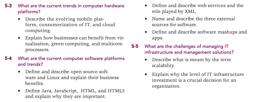 Solved 5-3 ﻿What are the current trends in computer hardware | Chegg.com