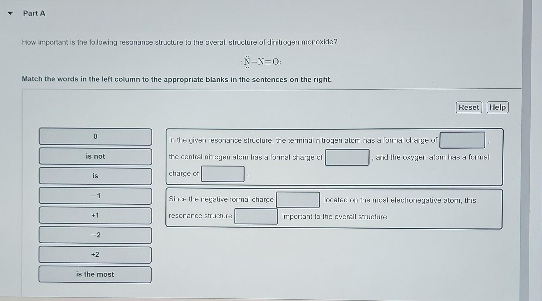 Solved How important is the following resonance structure to | Chegg.com