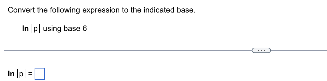 Solved Convert the following expression to the indicated | Chegg.com