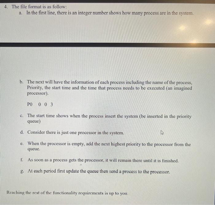 Solved Implementation Requirements The image below shows an | Chegg.com