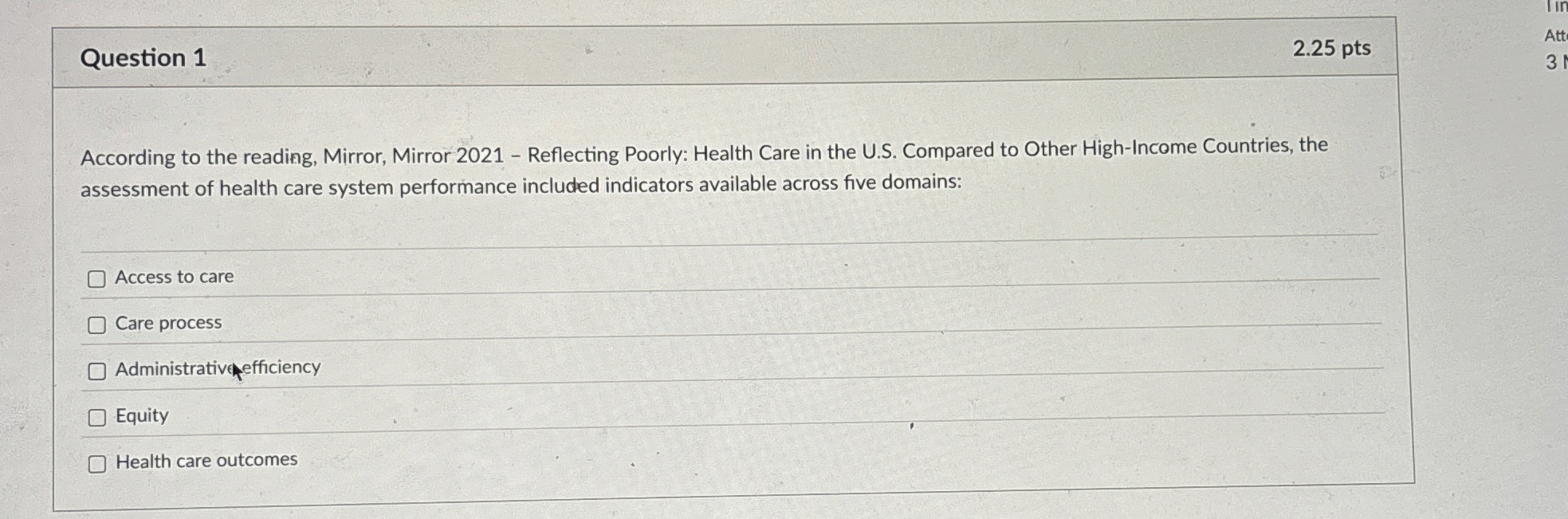Solved Question 1According to the reading, Mirror, Mirror | Chegg.com